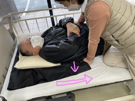 移座えもんシートの扱い方 サイズ比較、敷き込みと引き抜きのコツ 株式会社 モリトー 介護リフトの製造・販売・レンタル 愛知県一宮市