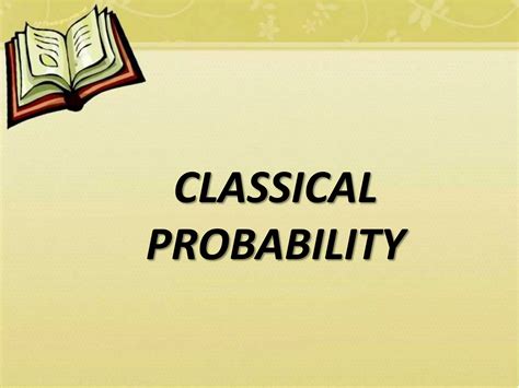 Classical Probabilitypptx