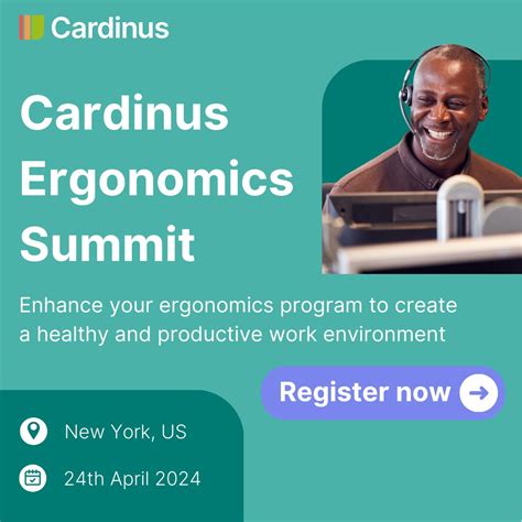 Cardinus Ergonomics Summit Enhancing Your Global Ergonomics Program
