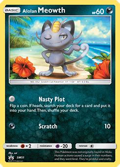 Alolan Meowth Sun And Moon Promo Tcg Card Database