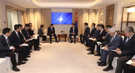 Ерөнхий сайд БНХАУ ын зарим аж ахуйн нэгжийн удирдлагыг хүлээн авч уулзав News Mn