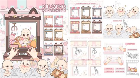 Doll Catcher Ych Base By Zhenzhu By Mooniefrea Mooniefrea Vgen