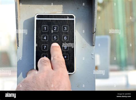 Keypad Security Gate Hi Res Stock Photography And Images Alamy