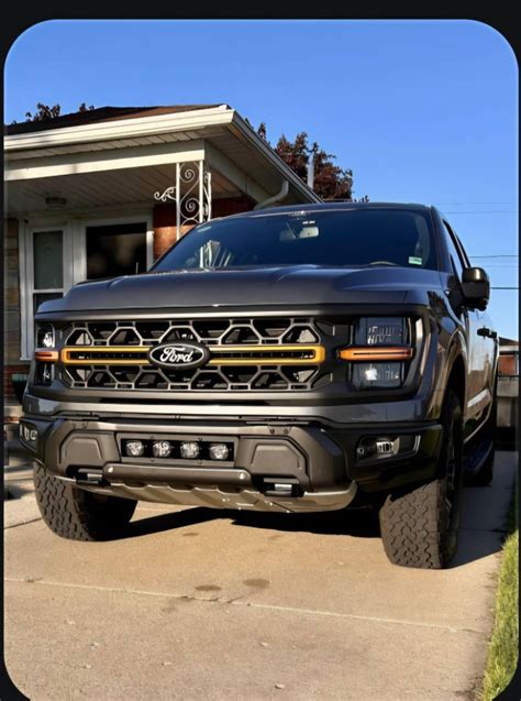 Front Bumper Light Bar F150gen14 2021 Ford F 150 Tremor Raptor