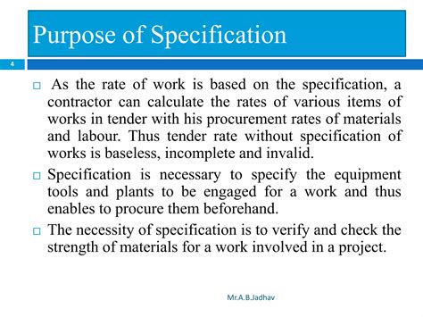 Estimating And Costing Specification Ppt Pptx