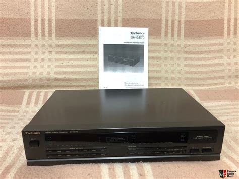 Technics Sh Ge70 Stereo Graphic Equalizer For Sale Canuck Audio Mart