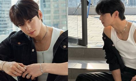 차은우 기어코 해버린 벌크업 소녀 팬들 밤잠 못 이루게 하는 모습