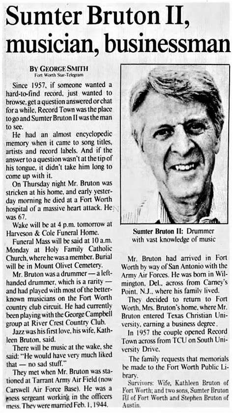 Thomas Sumter Bruton Ii 1920 1988 Find A Grave Memorial
