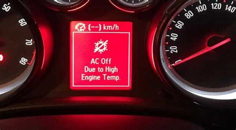 Engine Hot Ac Off What Does It Mean Warning Light Sign Causes And How