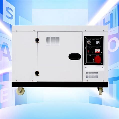 Twin Cylinder Diesel Engine Portable Generator Air Cooled Geneset 5kw 10kw China Generator And
