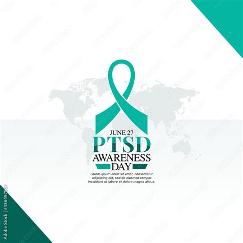 Vector Graphic Of Ptsd Awareness Day Good For Ptsd Awareness Day