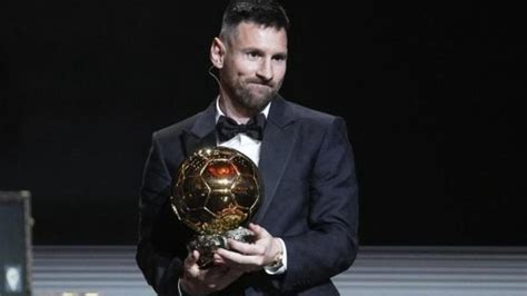 Lionel Messi Wins Record Eighth Ballon Dor After World Cup Glory With