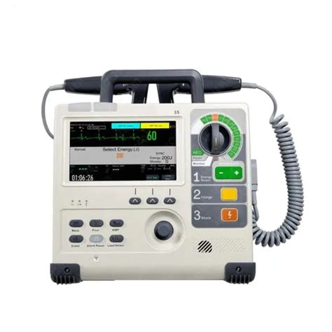 S5 Portable Medical Cardiac Defibrillator Medical Equipment Portable