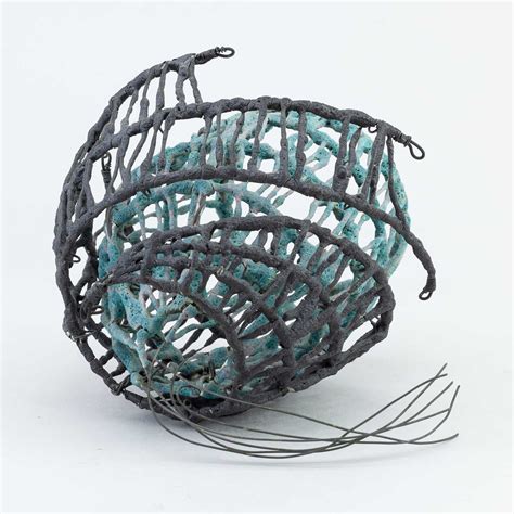 Lot 235 Lesley Risby A Small Double Basket Form