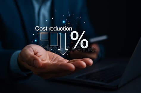 Corporate Finance Concepts Virtual Desktop Cost Reduction Charts Support Effective Budget