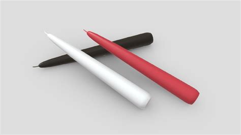 Cc0 Candle Download Free 3d Model By Plaggy [c011470] Sketchfab