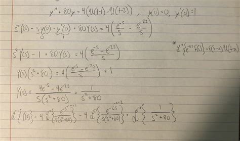 Differential Equations Laplace Transform Rhomeworkhelp