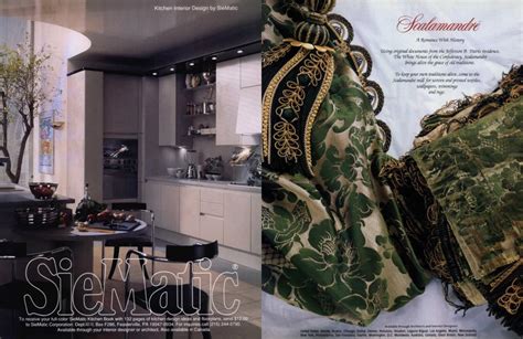 Scalamandré Architectural Digest October 1989