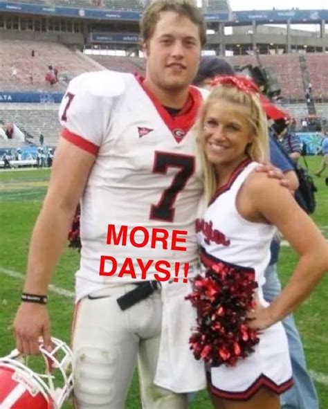 Matthew Staffords Wife Kelly Hall Is Ex Cheerleader With Nfl Star For
