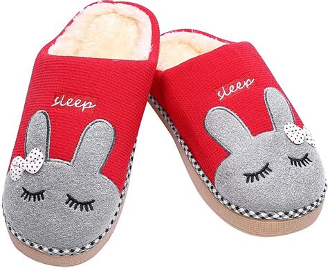 دمپایی خانه حیوانات ناز زنانه دمپایی اتاق خواب کفگیر پنبه ای ضد آب کف کف داخلی