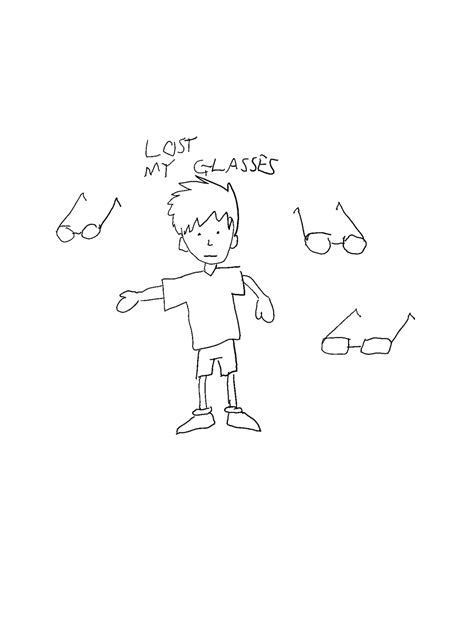 Lost My Glasses — Weasyl