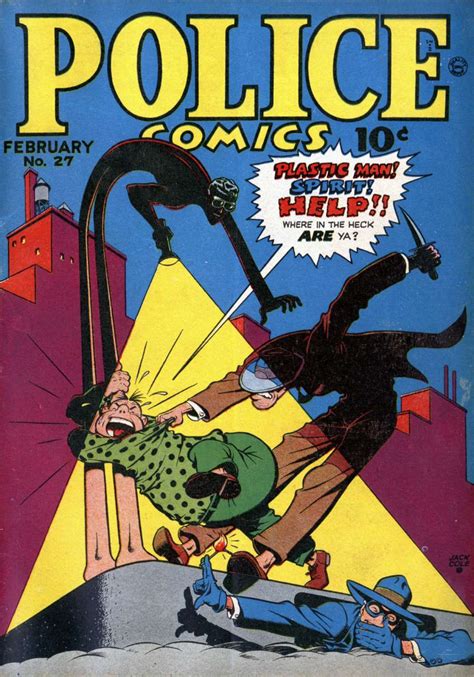 Police Comics 27 Quality Comic Book Plus
