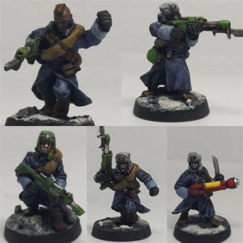 Making Some Progress On The Guardsmen Rwarhammer40k