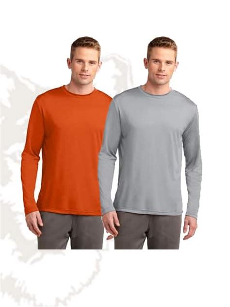 Long Sleeve Tee St350ls Action Gear Embroidery