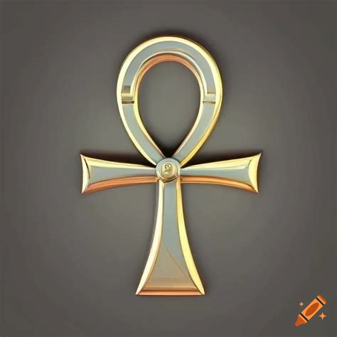 Render Of A Mystical Ankh Symbol With Intricate Details On Craiyon