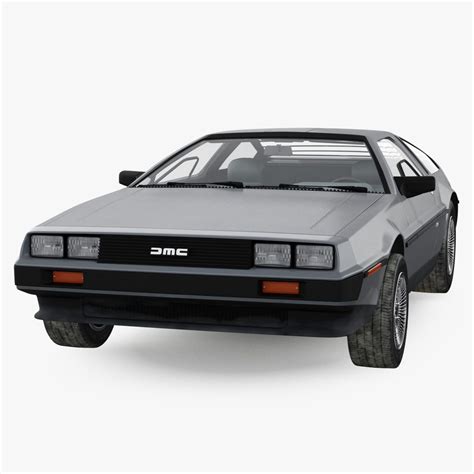 Delorean Dmc 12 3d Model 129 3ds C4d Fbx Lwo Max Obj Free3d