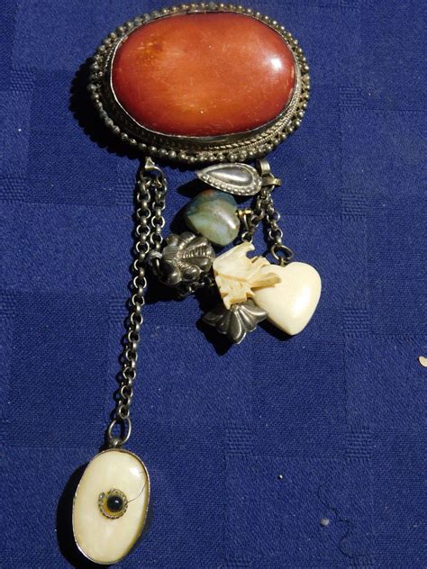 Lot 2 Bone Designer Pins