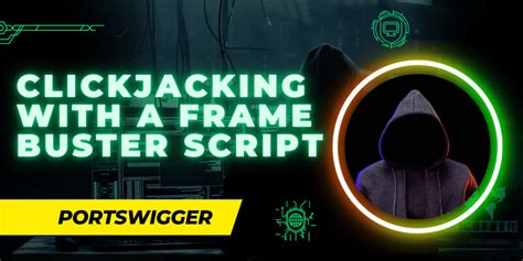 portswigger s lab write up clickjacking with a frame buster script