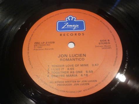 Yahooオークション Jon Lucien Romantico Richard Evansnana Va