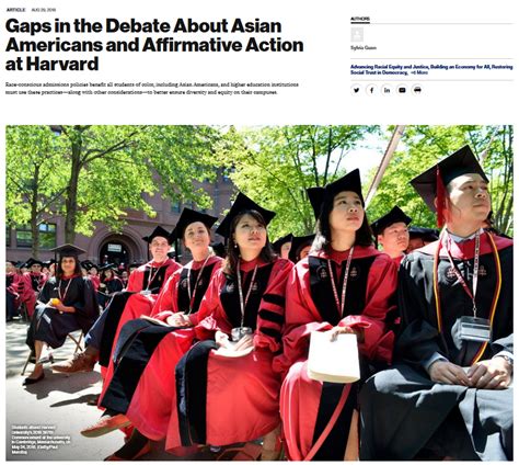 ‘the History Of Affirmative Action Has Asian American Influence All