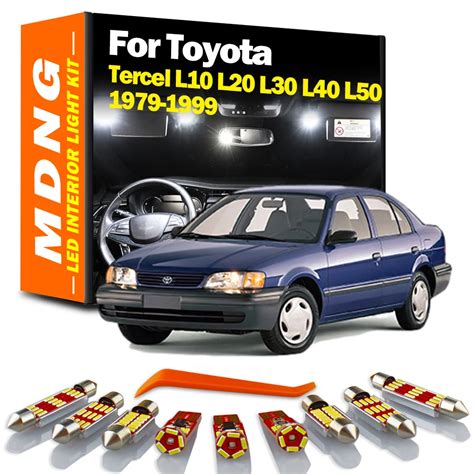 Mdng Canbus Led Bulb Interior Map Dome Light Kit For Toyota Tercel L10