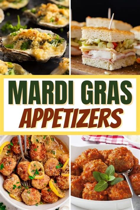 Finger Foods For Mardi Gras