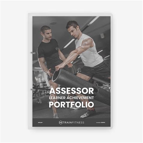 Printed Assessor Learner Achievement Portfolio Trainfitness