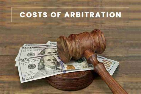 Costs Of Arbitration