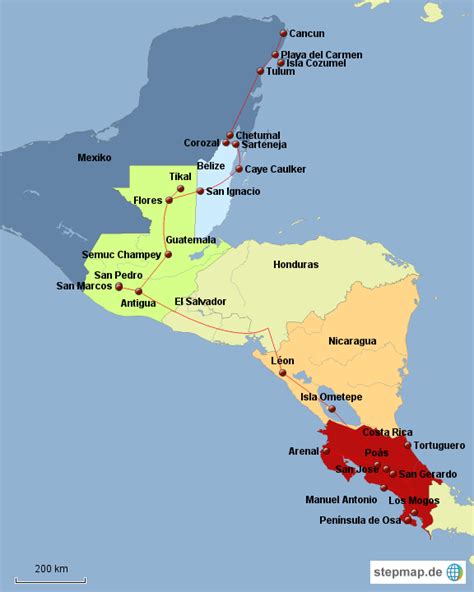 Stepmap Mini Reis Landkarte Für Deutschland