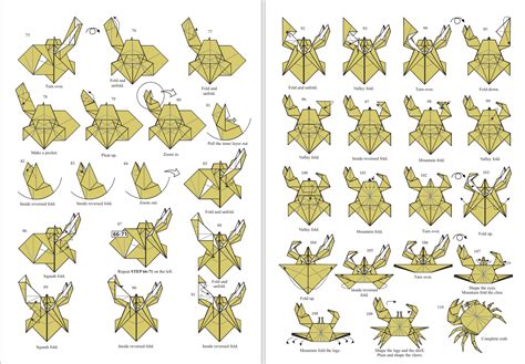 Origami Fildler Crab Instruction Diagram Origami Fildler Crab Ebook
