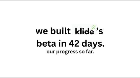 Klide Beta Launched Youtube