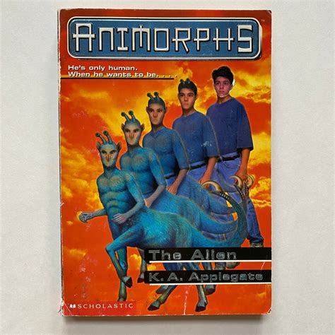 Animorphs 8 The Alien Paperback Chapter Book By Ka Applegate Etsy