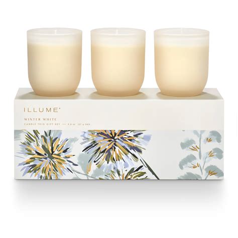 Illume® Candles Winter White Holiday Candle Trio T Set Illume Candles