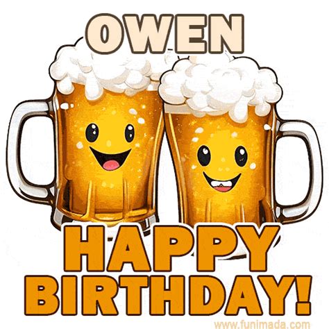 Cheers To Owens Special Day Funny Birthday  Download On