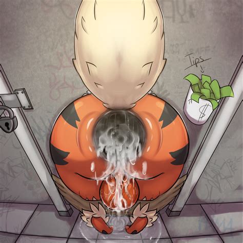 Rule 34 After Sex Anus Arcanine Cum Gaping Anus Kingofacesx Male Male