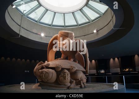 The Raven And The First Men A Sculpture By Haida Artist Bill Reid In