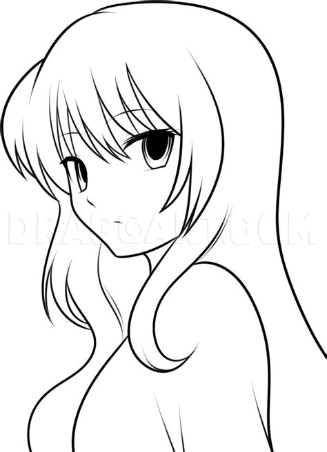 How To Draw An Anime Music Girl Step By Step Drawing Guide By Dawn
