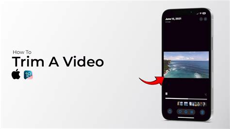 How To Trim A Video On Iphone Ios 18 Youtube