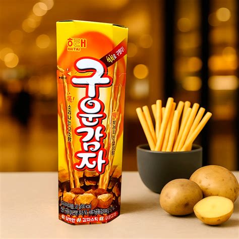 มันฝรั่งอบ Haitai 27g 1 ซอง ขนมเกาหลีกรอบ 1 ชิ้น Shopee Thailand
