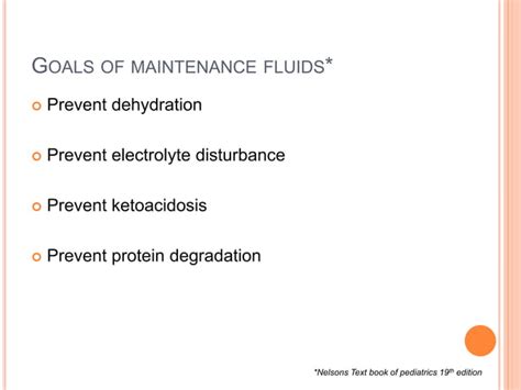 Maintainance And Replacement Fluid Therapy Pediatrics Ag Pptx